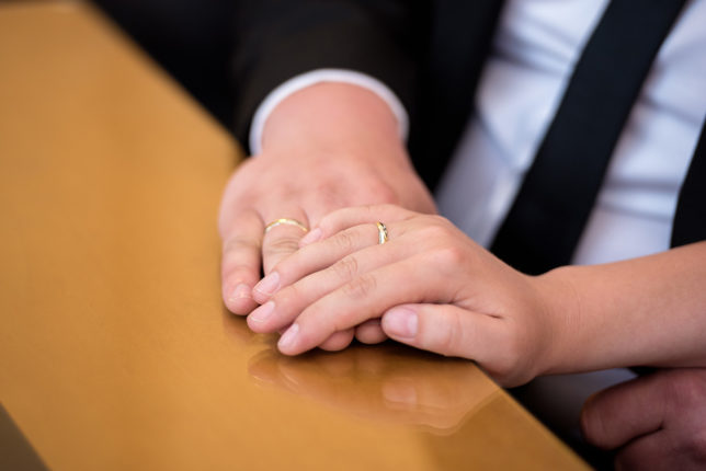 Central London wedding photos - Newham Registry Office wedding